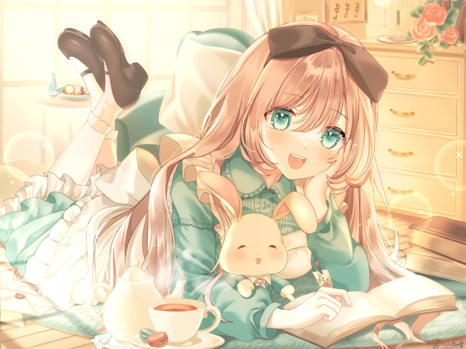 Konpeito1025 Alice In Wonderland Alice Dress Heels Wallpaper 1022964 Yandere